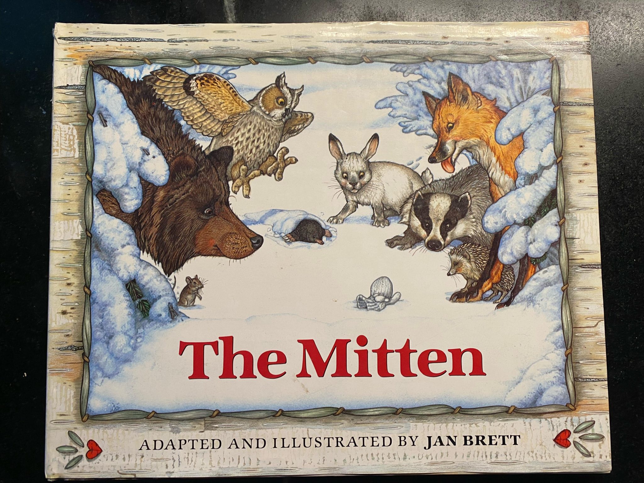 The Mitten, Adapted and Illustrated by Jan Brett. Written in 1989 ...
